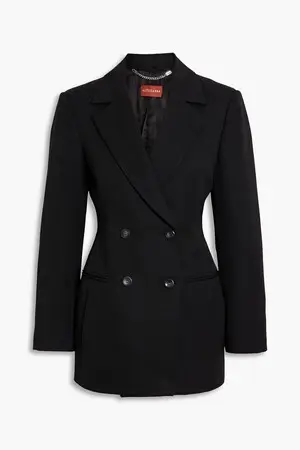 Altuzarra Double-breasted Grain De Poudre Wool Blazer