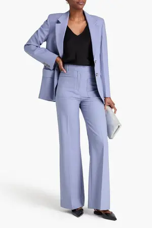 Victoria Beckham Twill Flared Pants