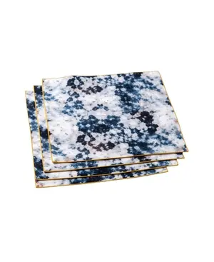 GOLDIE HOME Marble Placemat, Set Of 4