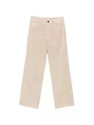 JAMES PERSE Corduroy Straight-leg Trousers - Neutrals