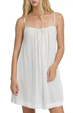 BILLABONG Beach Song Cover-up Sundress - Salt Crystal