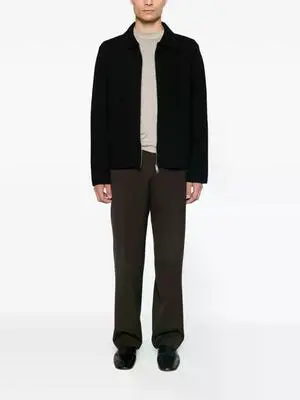 Sandro Oversized Virgin Wool Trousers