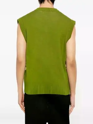 CHATEAU ORLANDO Graphic V-neck Vest