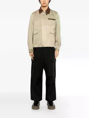 Sacai Collared Cotton Jacket