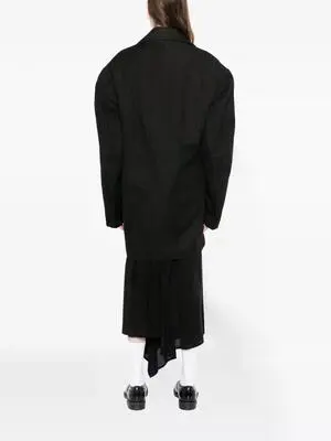 Yohji Yamamoto Textured Button Jacket