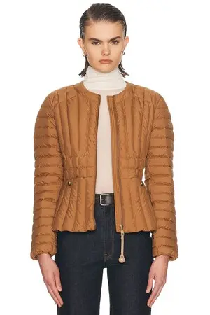 Moncler Menthe Jacket - Brown