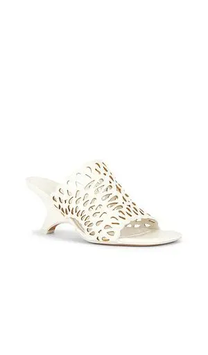 Simkhai Shadow Mule Laser Cut Sandal