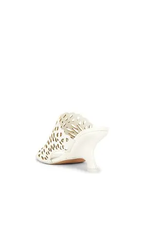 Simkhai Shadow Mule Laser Cut Sandal