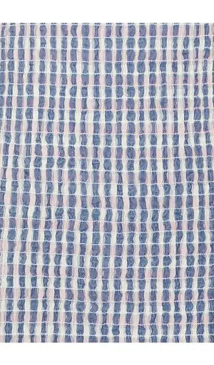 Onia Air Linen Smocked Boatneck Dress - Multi