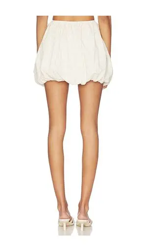 Onia Air Linen Bubble Mini Skirt