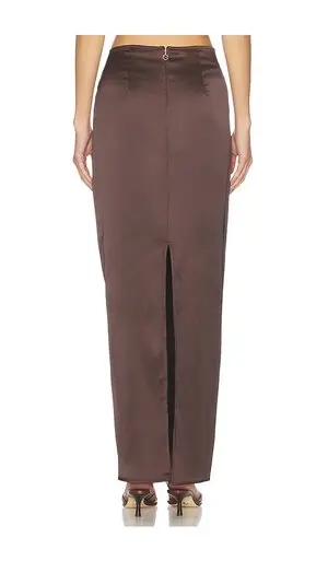 NOOKIE Calypso Skirt - Chocolate
