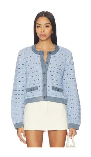 Women's Baby Blue Cardigans