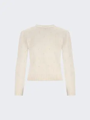 CHLOÃ© Pullover Sweater With Floral Embroidery