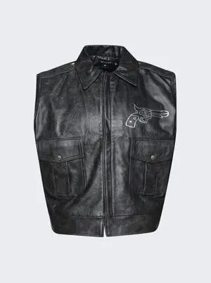 EARTHLING VIP Rage Leather Vest