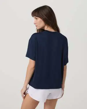 Vuori Energy Long T-shirt - Blue Coast