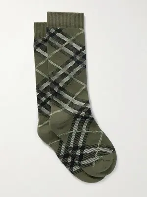 Burberry Patterned Socks Hosiery For Women
