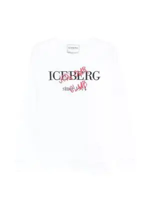 Iceberg Graphic Print Sweatshirt - White