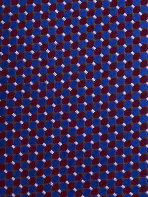 Eton Patterned Tie - Blue