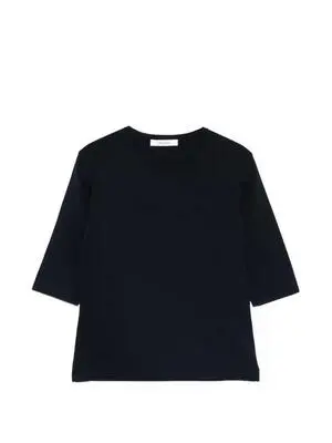 Max Mara Embossed Short Sleeve Top