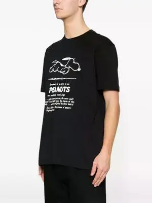 Iceberg Peanuts Print T-shirt - Black