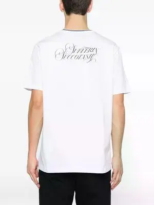 Iceberg Striped Trim Graphic T-shirt