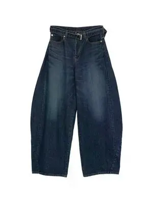 Sacai Light Wash Jeans For Women