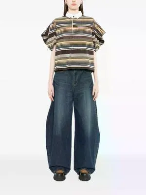 Sacai Belted Jeans - Blue