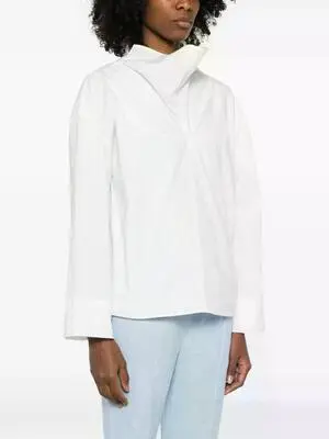 Soeur Umea Funnel-neck Blouse