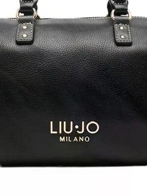 Liu Jo Small Satchel Bag With Studded Detail - Black