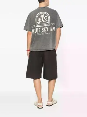 BLUE SKY INN Resort Logo T-shirt