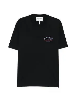 Iceberg Logo Crew Neck T-shirt