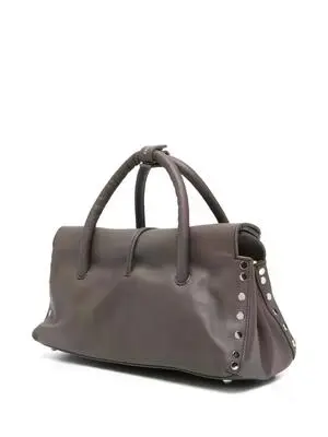 ZANELLATO Small Dotta Tote Bag - Brown