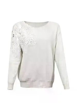 D.exterior Long Sleeve Sweaters For Women