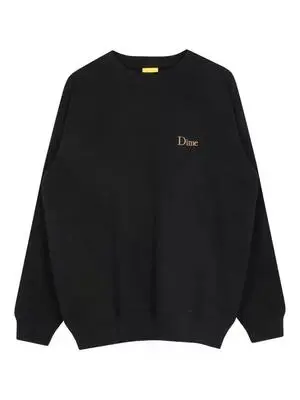 DIME Logo-embroidered Crewneck Sweatshirt