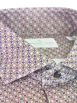 EMANUEL BERG Geometric-print Shirt