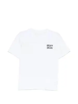 Sacai Graphic Print T-shirt - White