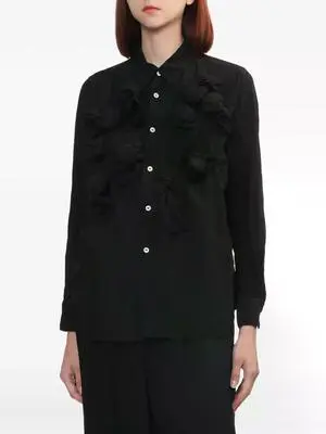 Comme Des Garçons Knotted Button Shirt