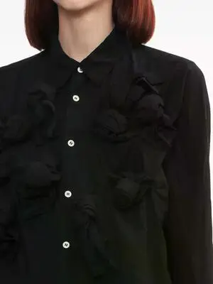 Comme Des Garçons Knotted Button Shirt