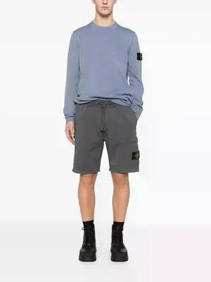 Stone Island Logo-patch Pocket Shorts