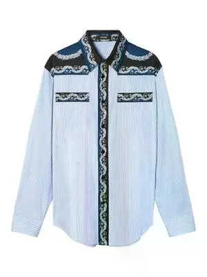 Versace Striped-print Shirt