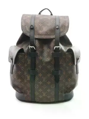 LOUIS VUITTON 2018 Monogram Macassar Christopher Mm Backpack