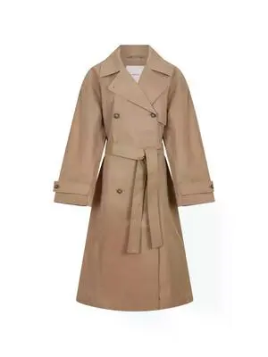 Calvin Klein Double-breasted Belted Trench Coat