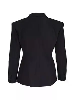 Lafayette 148 New York Buttoned Tailored Blazer