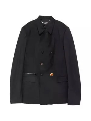 Martine Rose Double-breasted Zip-up Jacket