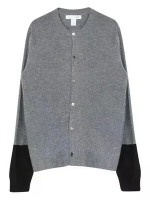 Comme Des Garçons Colour-block Cardigan