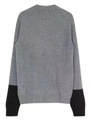 Comme Des Garçons Colour-block Cardigan