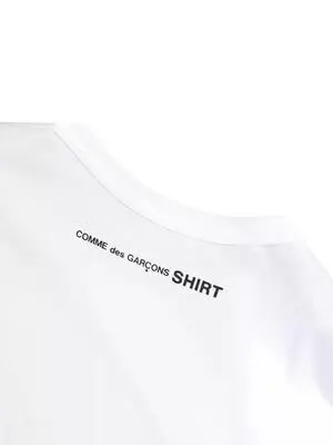 Comme Des Garçons Logo T-shirt - White