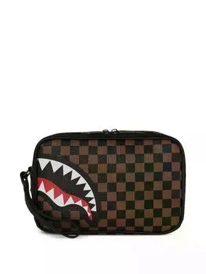 SPRAYGROUND Check-pattern Wash Bag