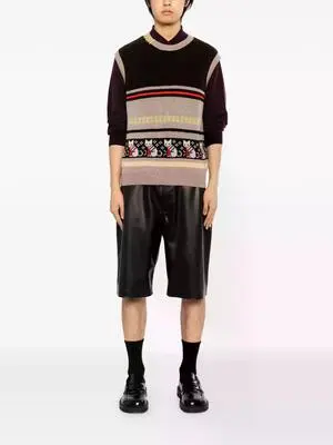 Loewe Graphic Intarsia Vest
