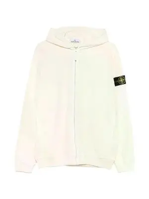 Stone Island Zip-fastening Hoodie - Neutrals